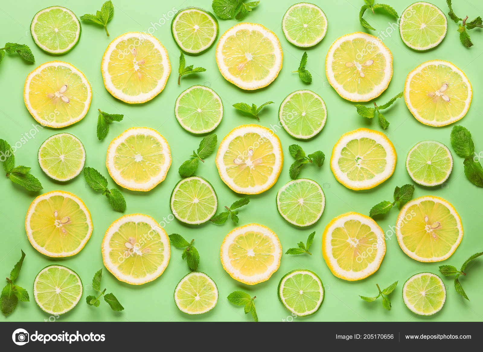 Lemon Lime Blog Background
