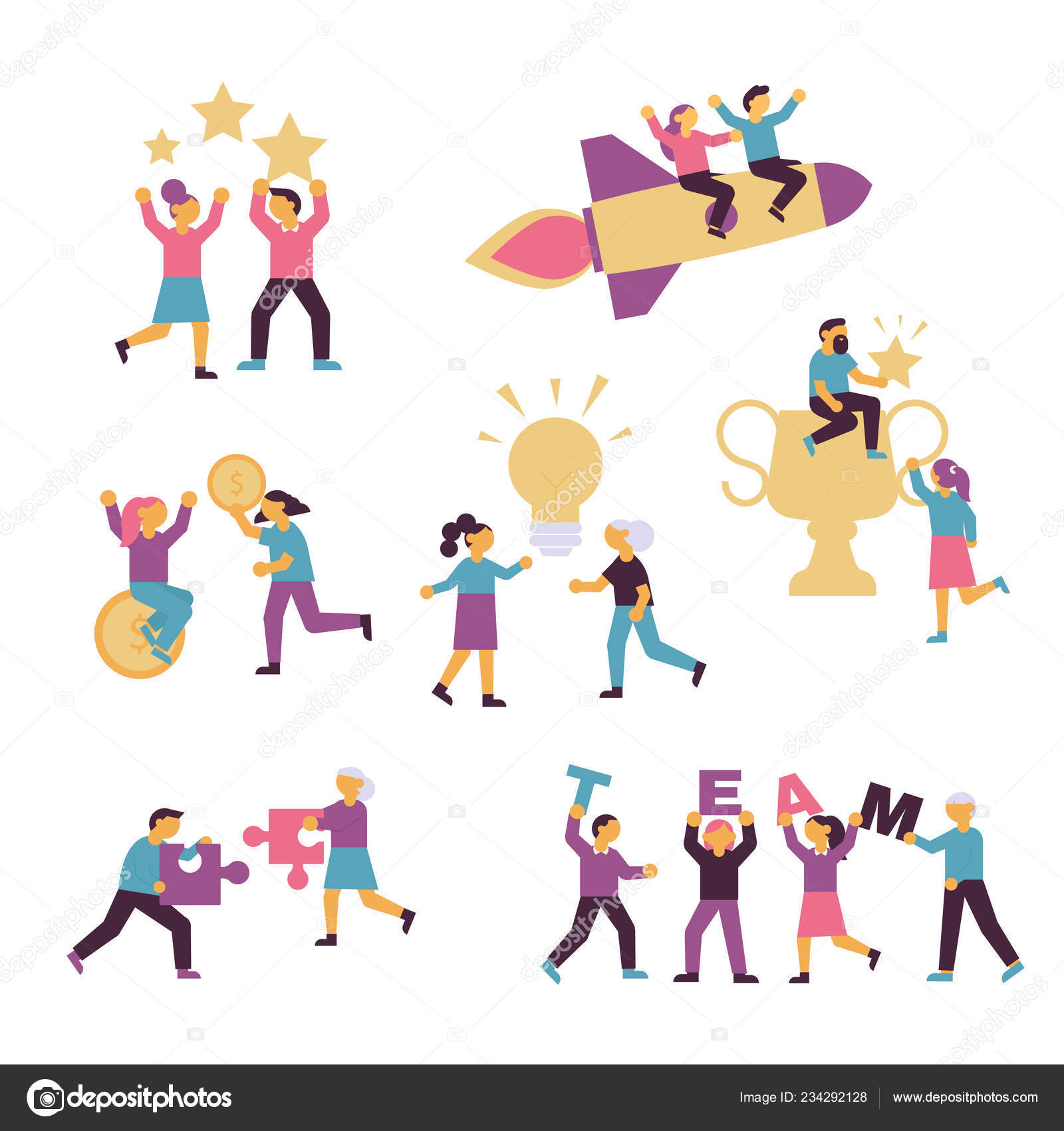 Cute Teamwork Pictures