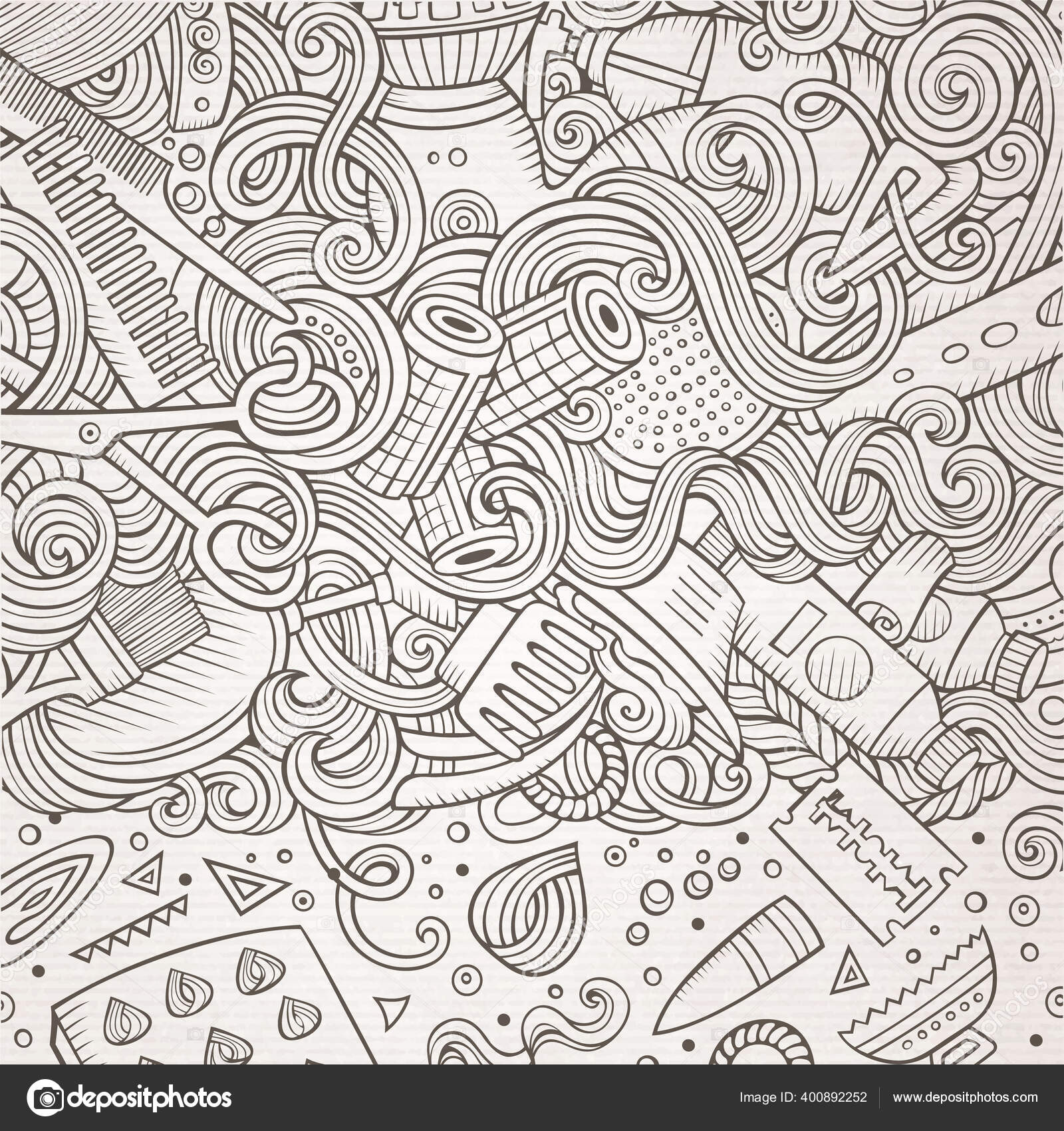 Hair Salon Clip Art Borders