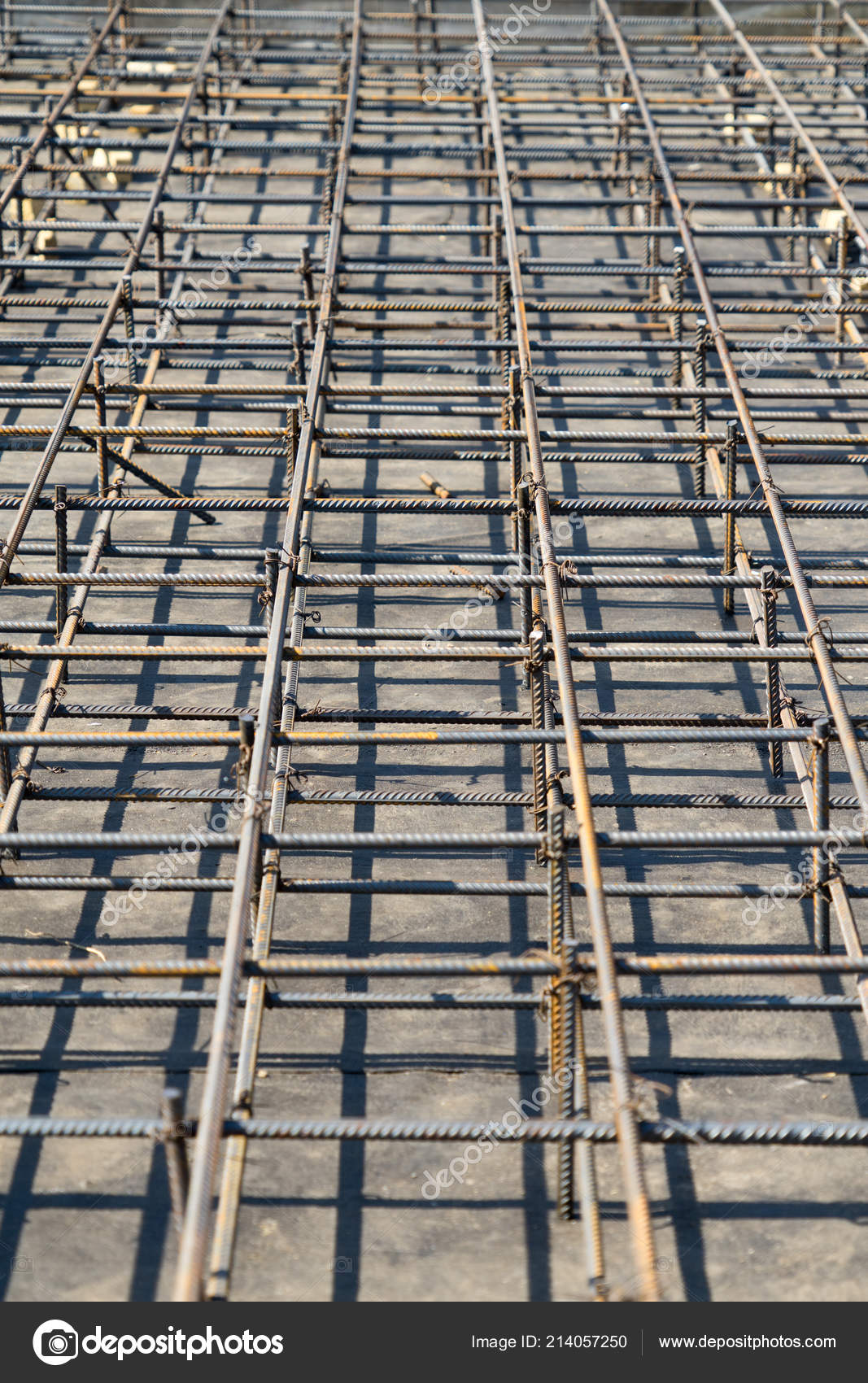 Reinforcement Foundation Slab Pouring Concrete — Stock Photo © cs.zlo ...