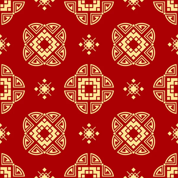 Bright Festive Background Chinese Style Printing Textiles Wrapping ...