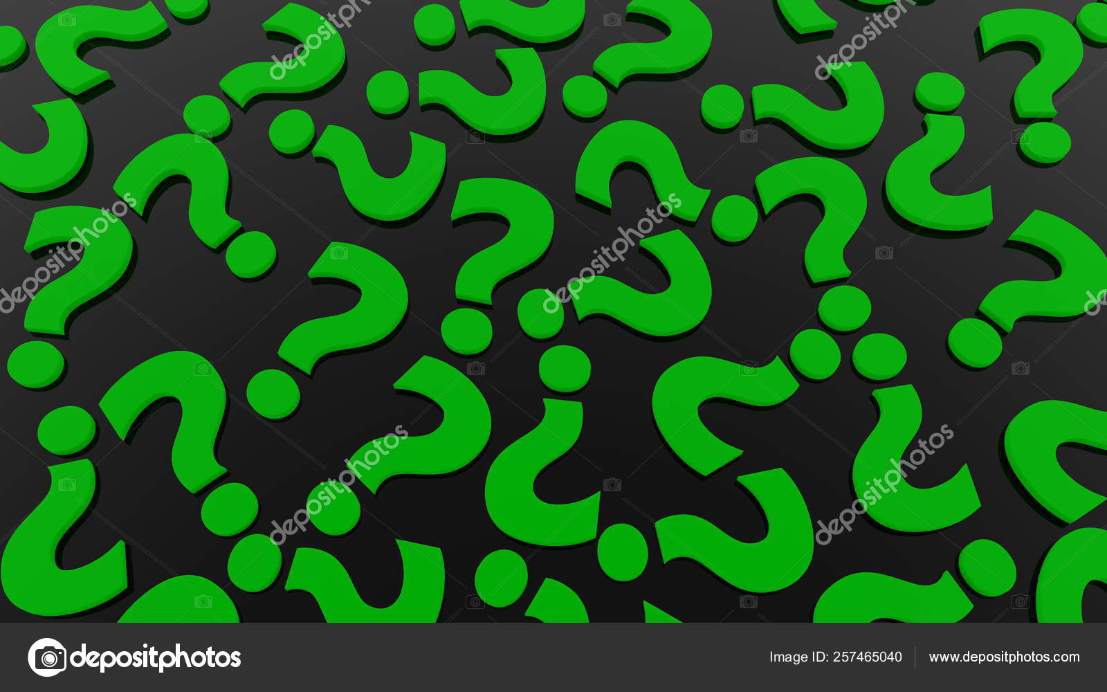 Green Question Mark Wallpaper