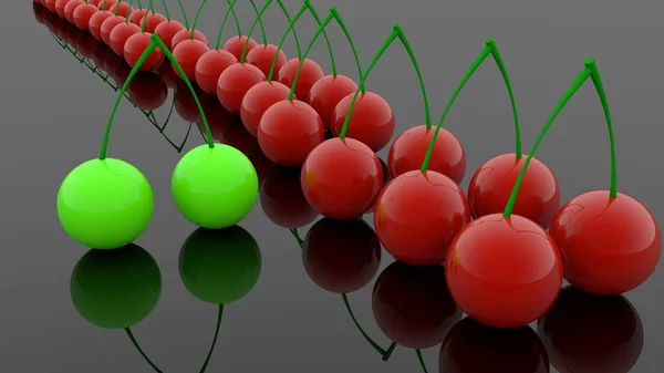 Green cherries Stock Photos, Royalty Free Green cherries Images ...