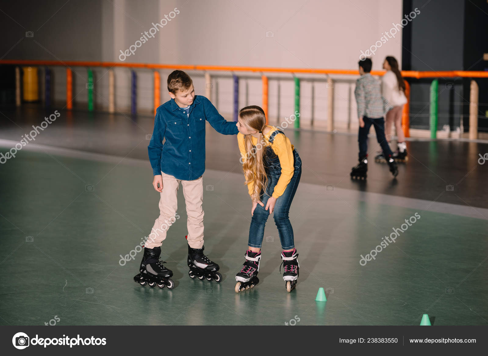 Kids Roller Skating Rink