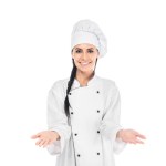 Cook, chef showing Stock Photo by ©Maridav 22278019