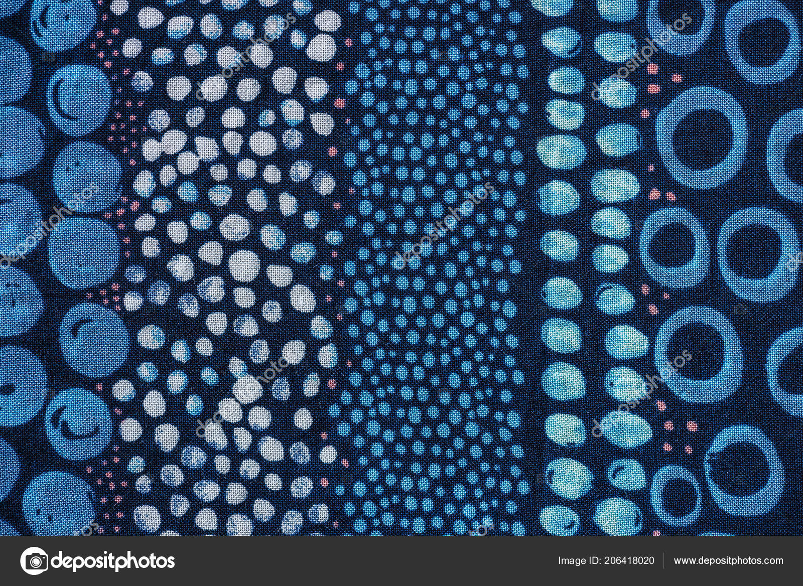 Full Frame Image Textile Fabric Abstract Pattern Background Stock Photo ...