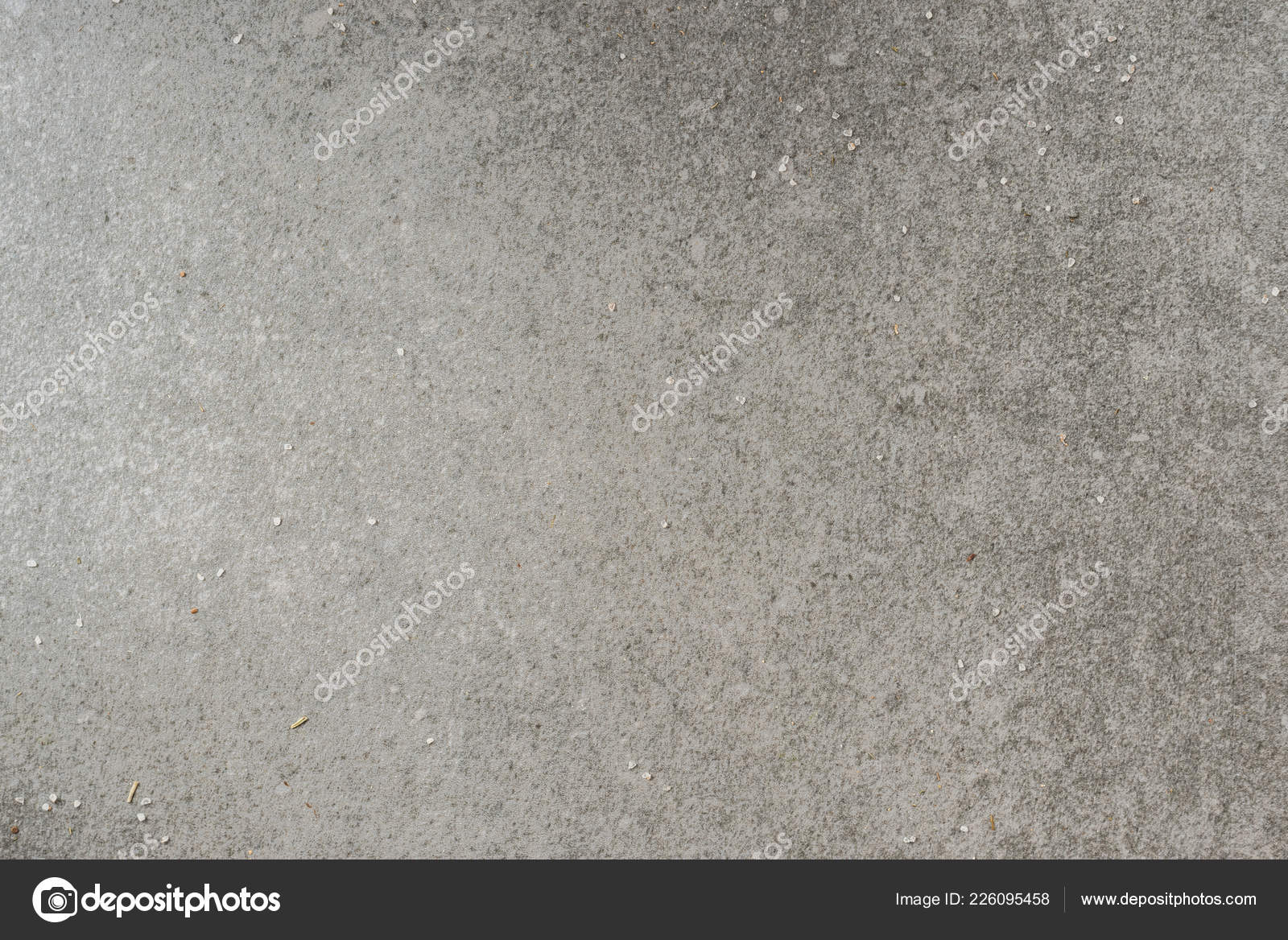 Grey Textured Granite Surface Salt Crystals — Stock Photo ...