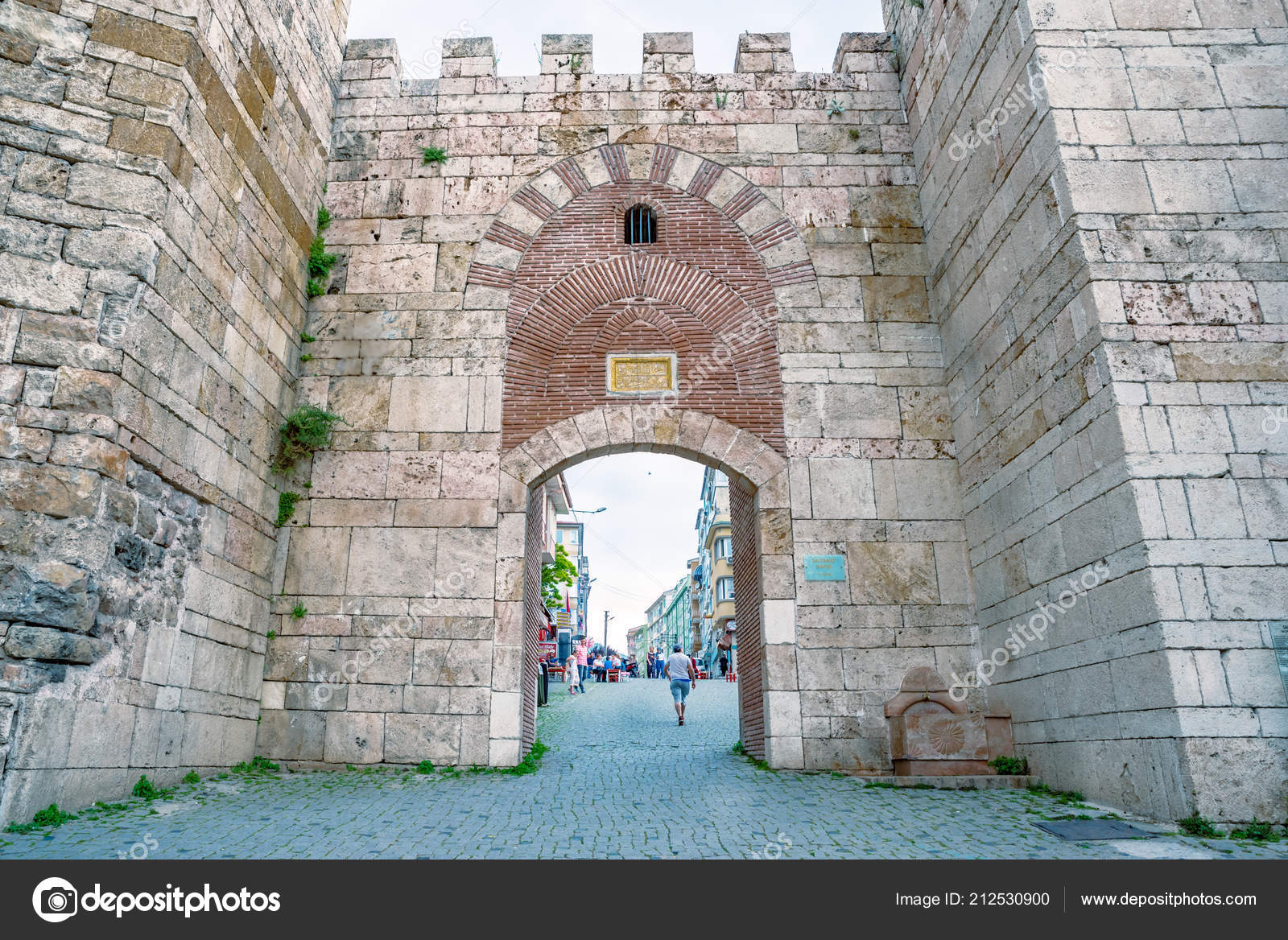 Entrance Saltanat Sultanate Gate Bursa Castle Bursa Turkey Turkey May ...