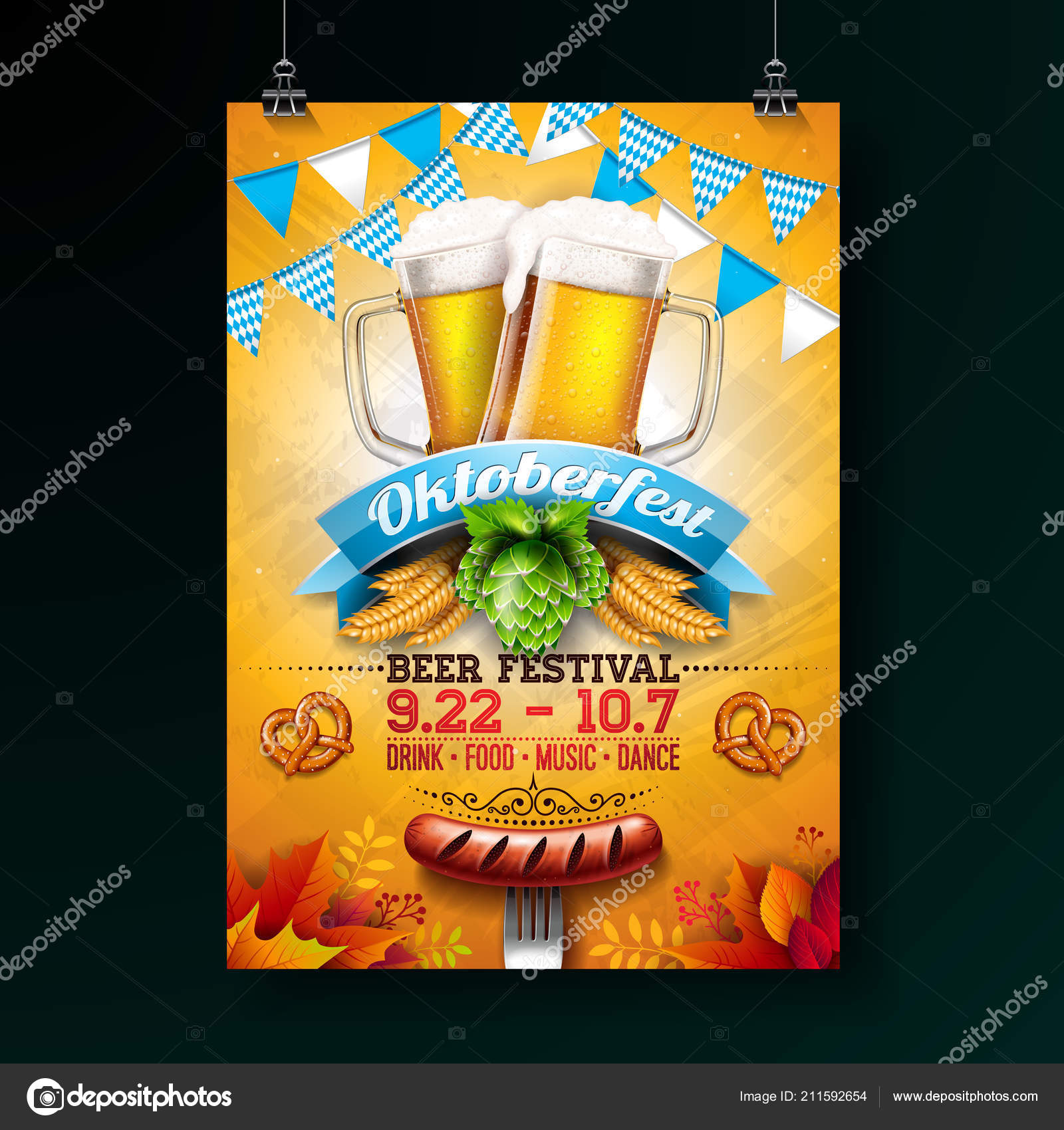 Oktoberfest Poster Template