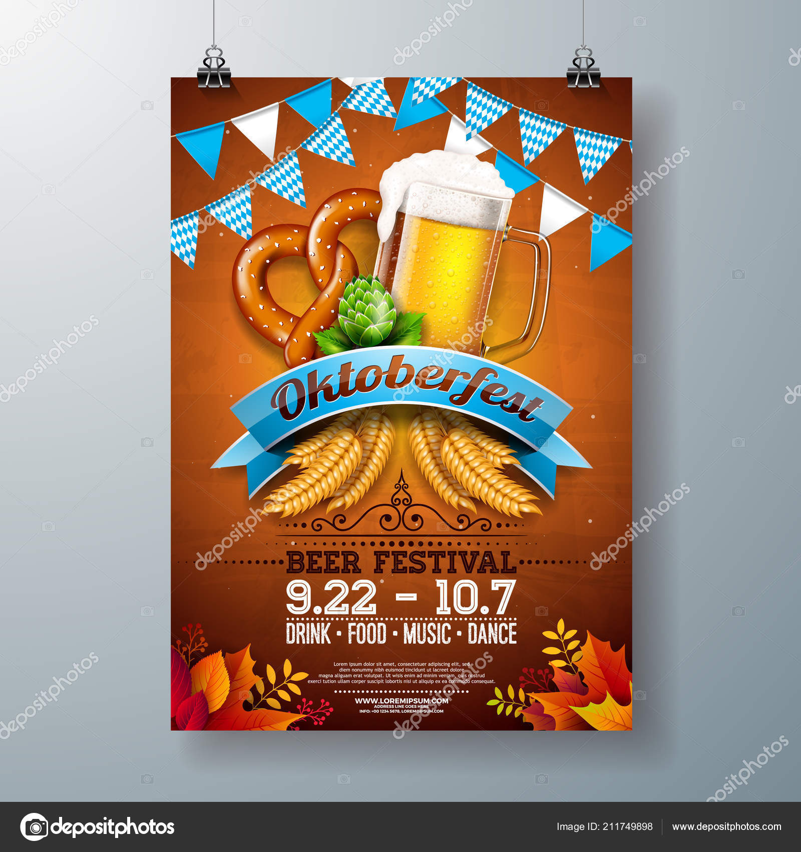 German Oktoberfest Poster