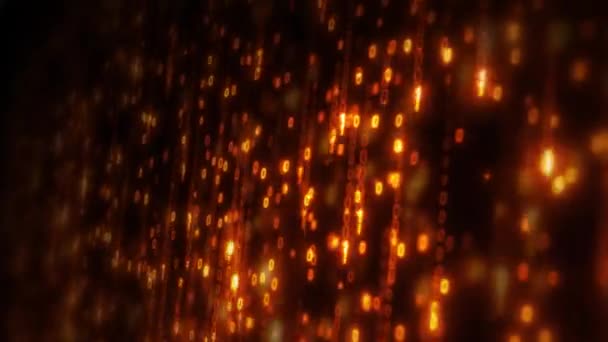 Computer Binary Code Data Falling Loop Animation Abstract Computer Electronics ⬇ Video By