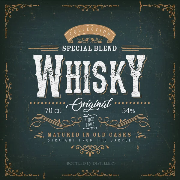 11,446,453 Whiskey label template Vector Images | Depositphotos