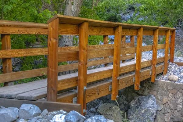 Wood bridge railing Stock Photos, Royalty Free Wood bridge railing ...