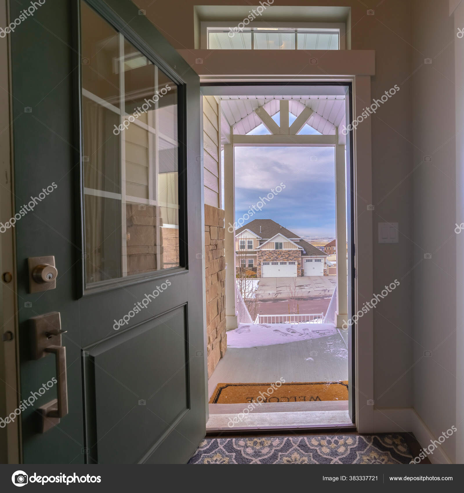 Front Door Open From Inside
