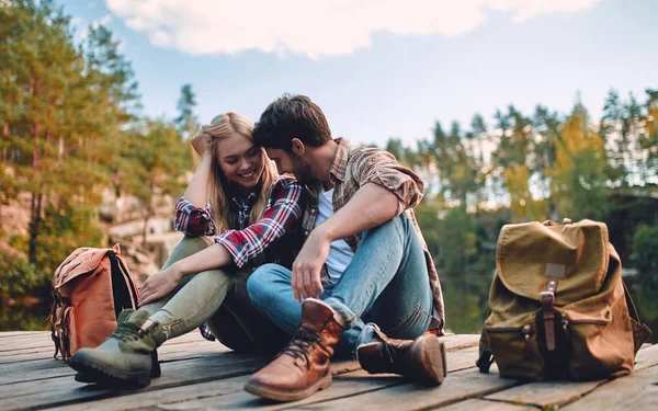 Romantic couple hiking Stock Photos, Royalty Free Romantic couple ...