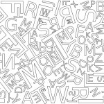 Continuous letters pattern Stock Vector Image by ©TatianaMakh #68026915