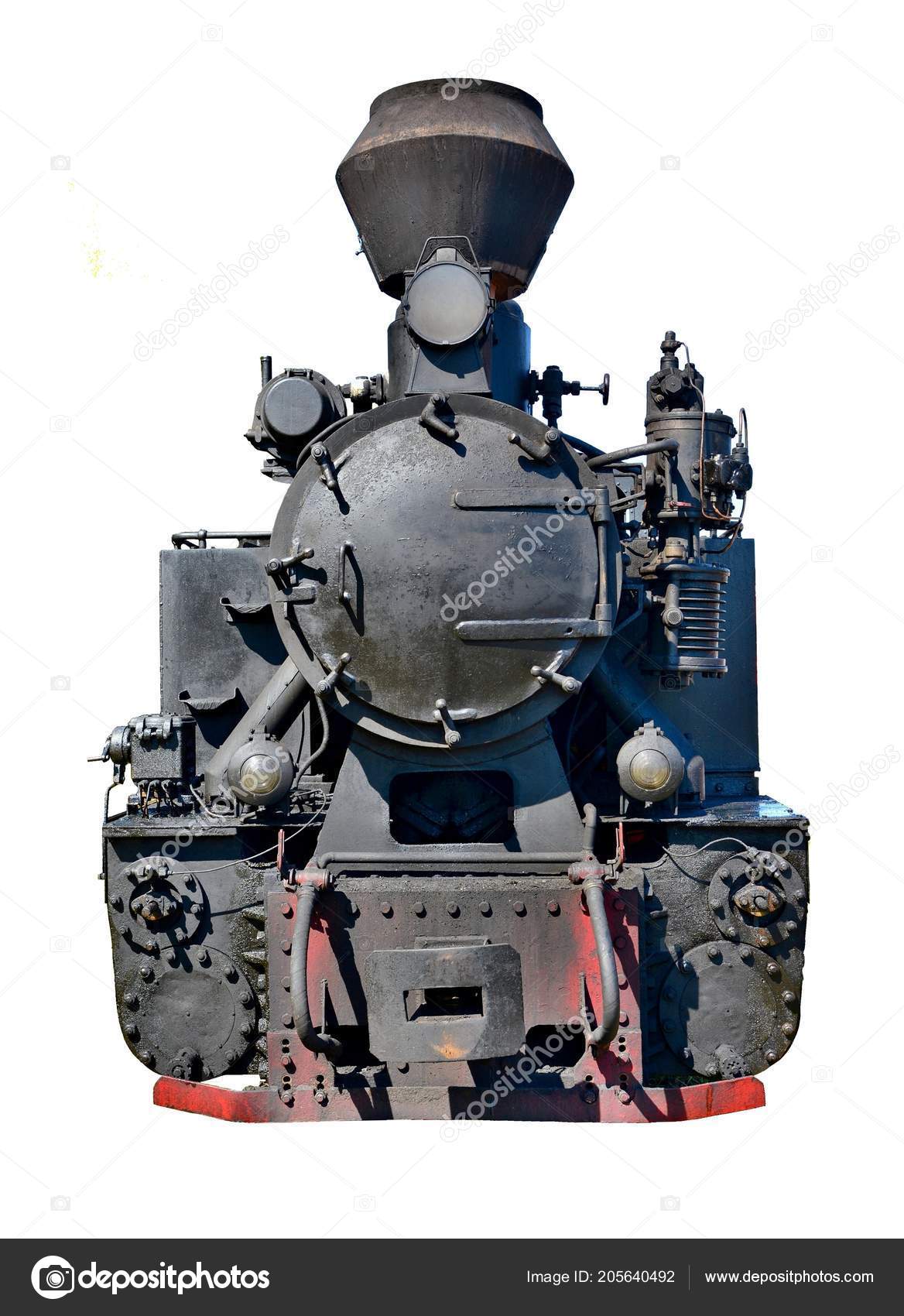 Old Steam Train Front