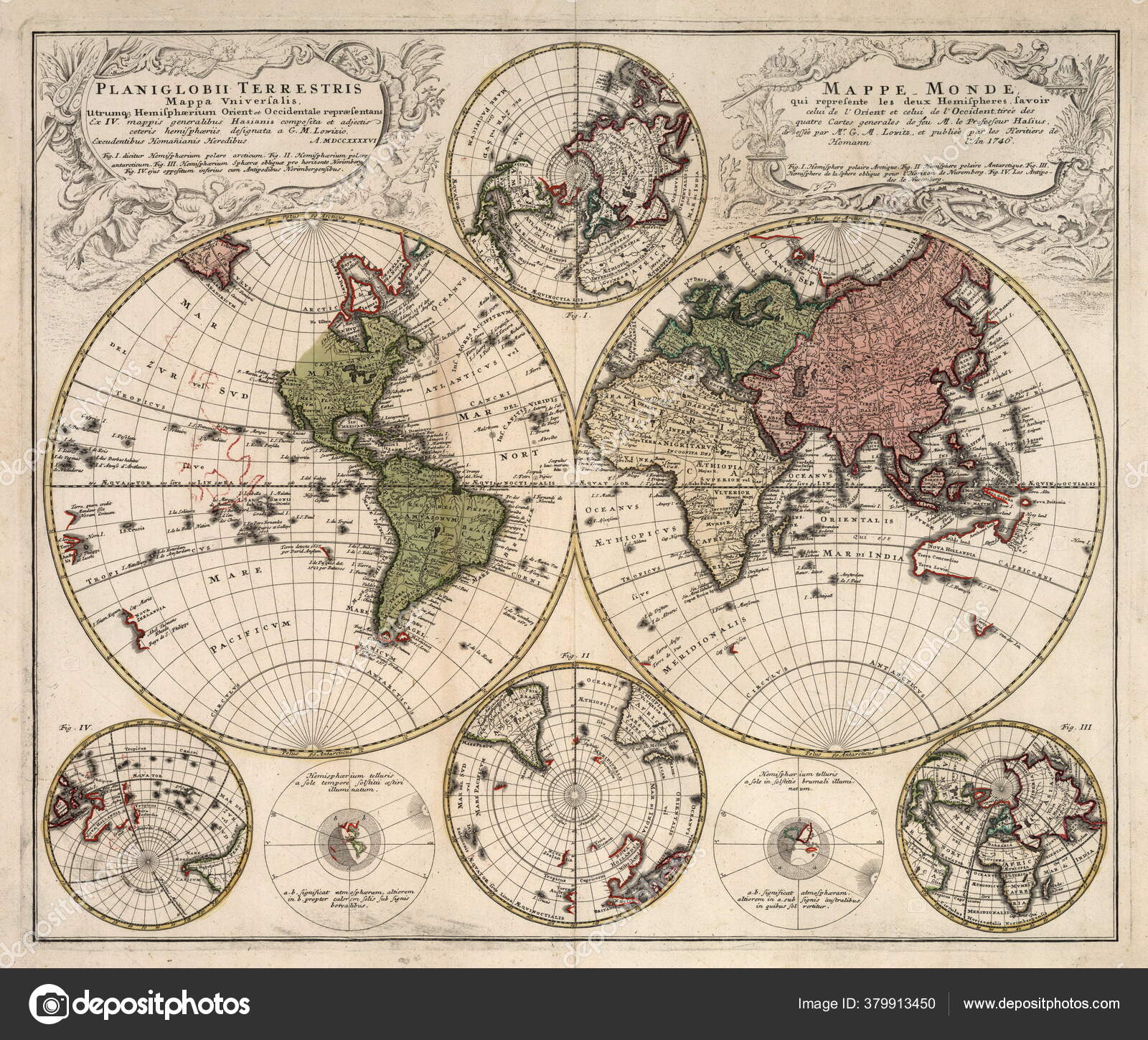 Eastern Hemisphere Continents Map