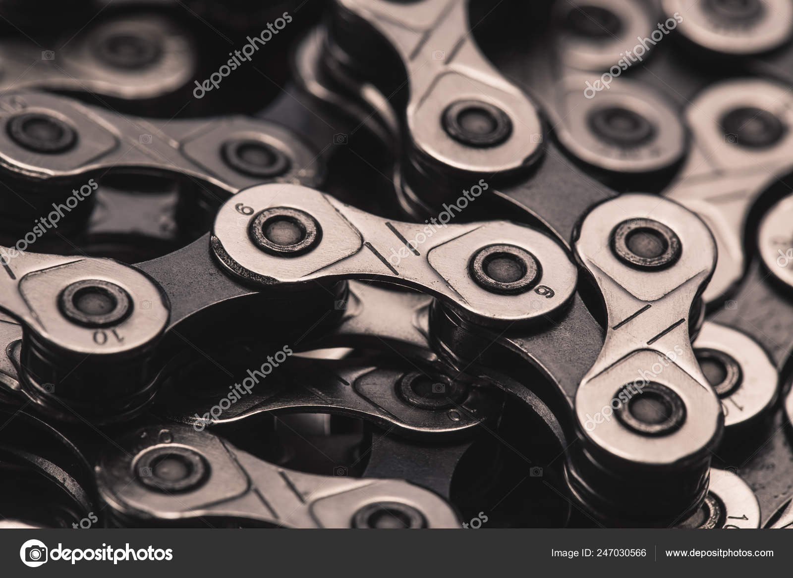Texture Bicycle Chain Use Background Macro Shot Stock Photo by ©titov ...