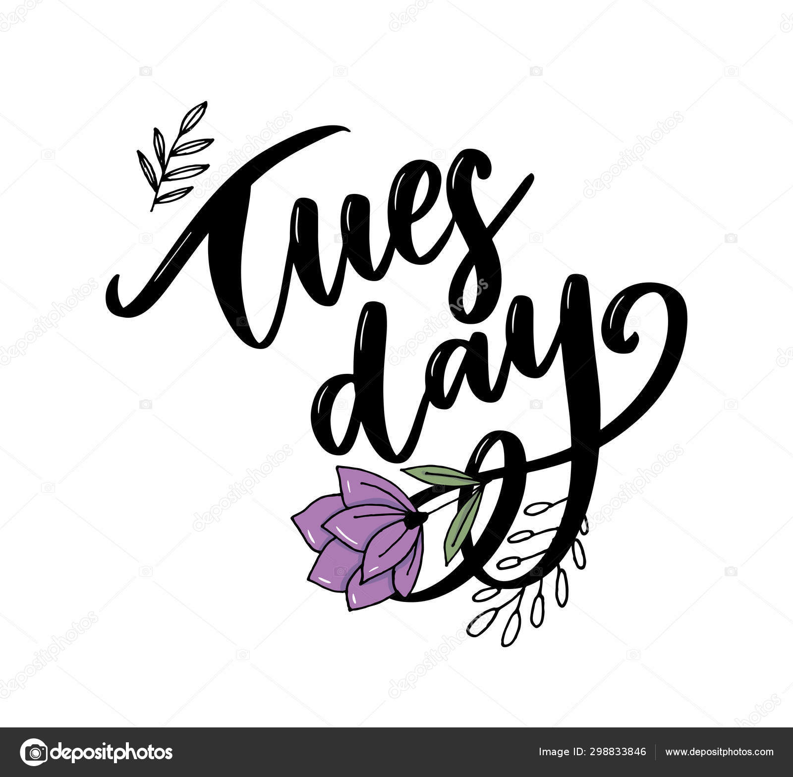 Calligraphy Hello Tuesday Calligraphy Is An Artistic Writing Style