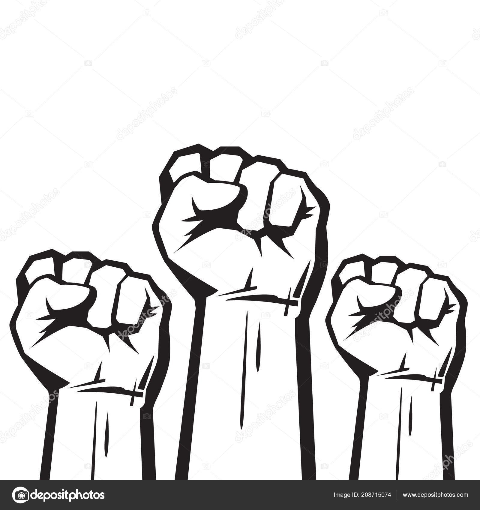 Hands In The Air Vector