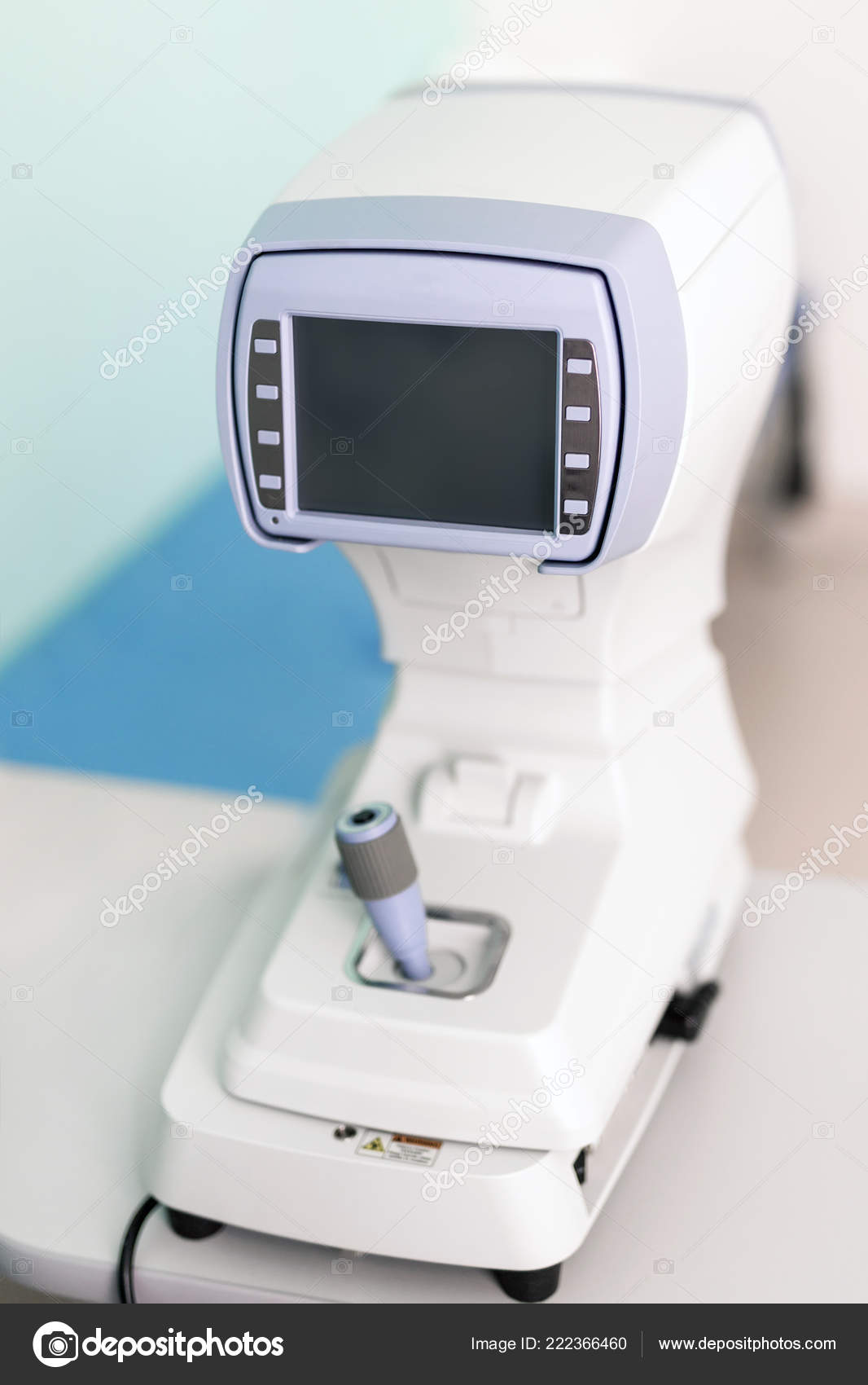 Modern Ophthalmology Clinic Keratometer Device Measuring Curvature ...
