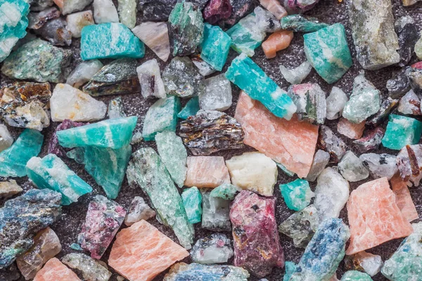 Bright mix of colored stones Stock Photo by ©TischenkoPhoto 265984678