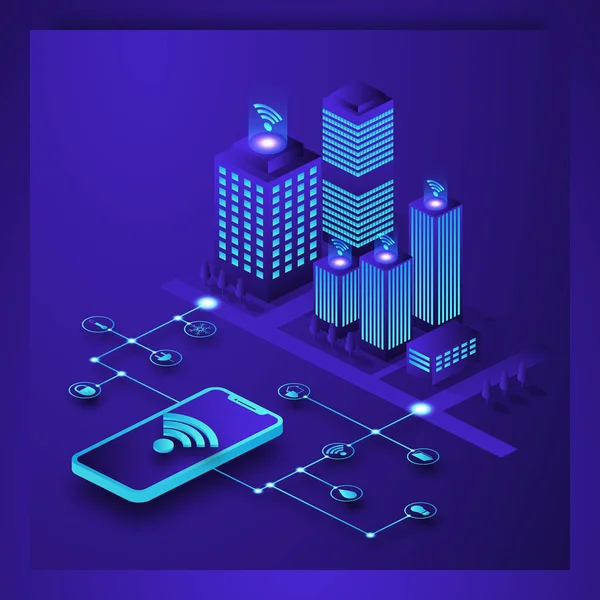 Smart building icon Vector Art Stock Images | Depositphotos