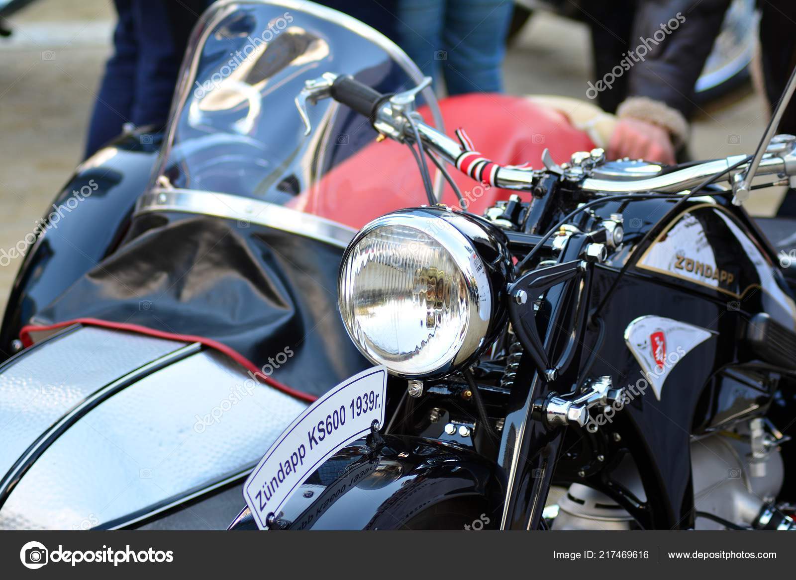 Warsaw Poland September 2018 Distinguished Gentleman's Ride European ...