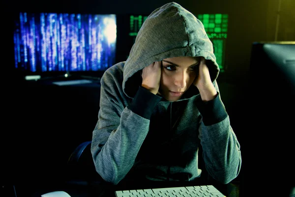 Female hacker Stock Photos, Royalty Free Female hacker Images ...
