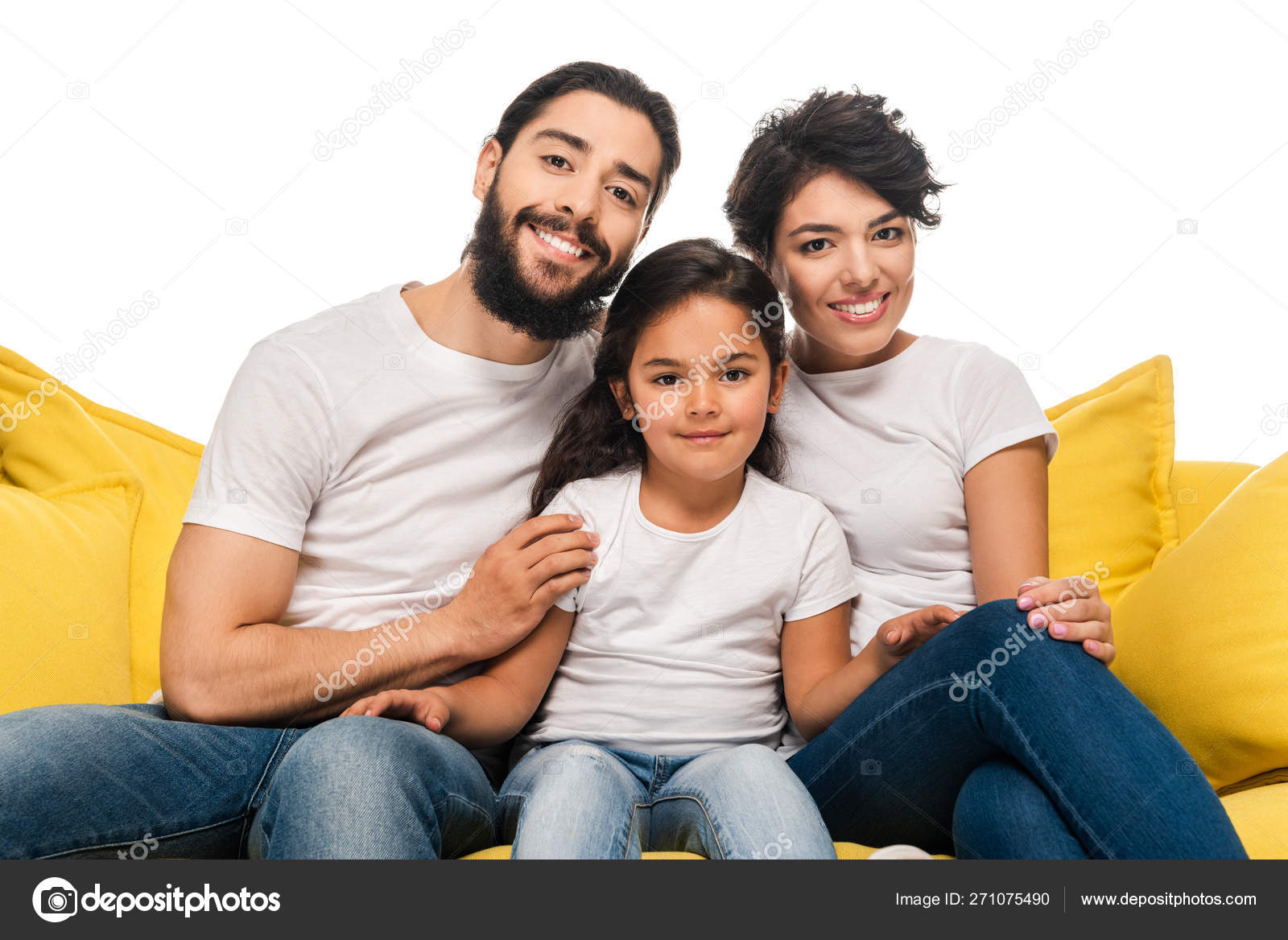 Happy Latin Family