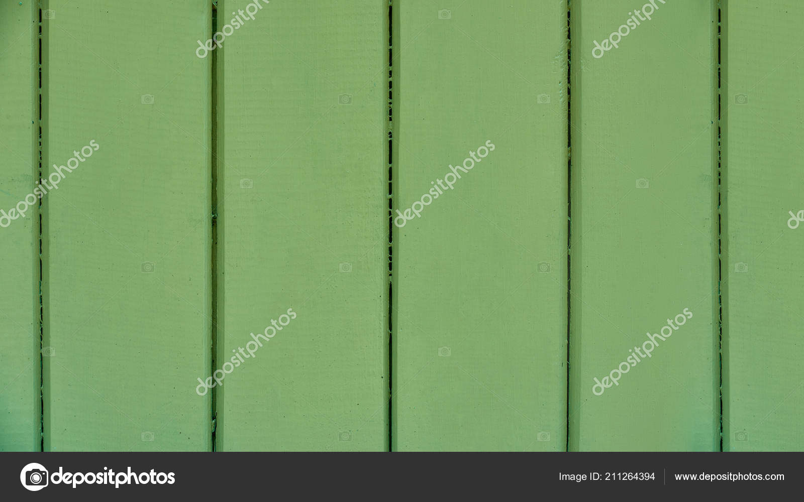 Green Wooden Planks Texture Full Frame Background — Stock Photo ...