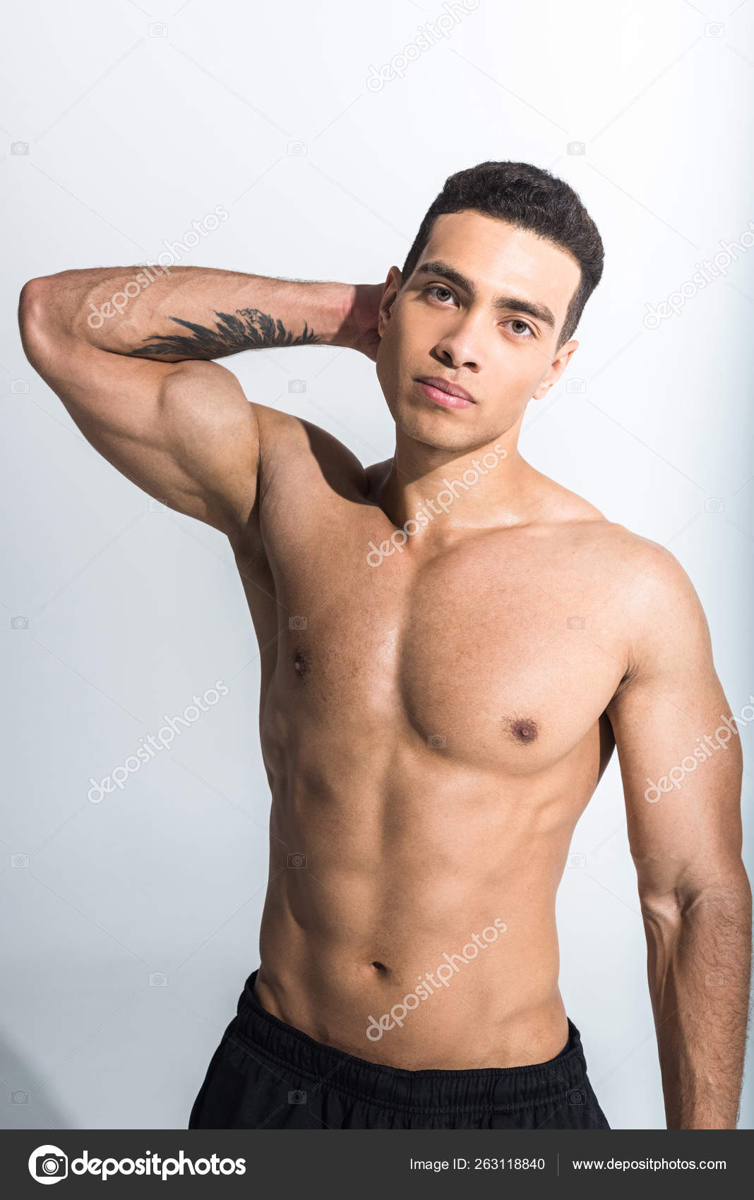 Mixed Race Male Model