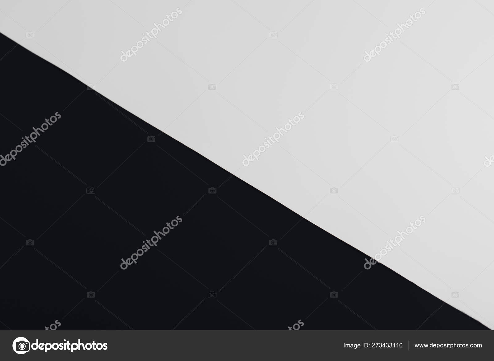 Black White Contrast Background Divided Two Parts Stock Photo by ...