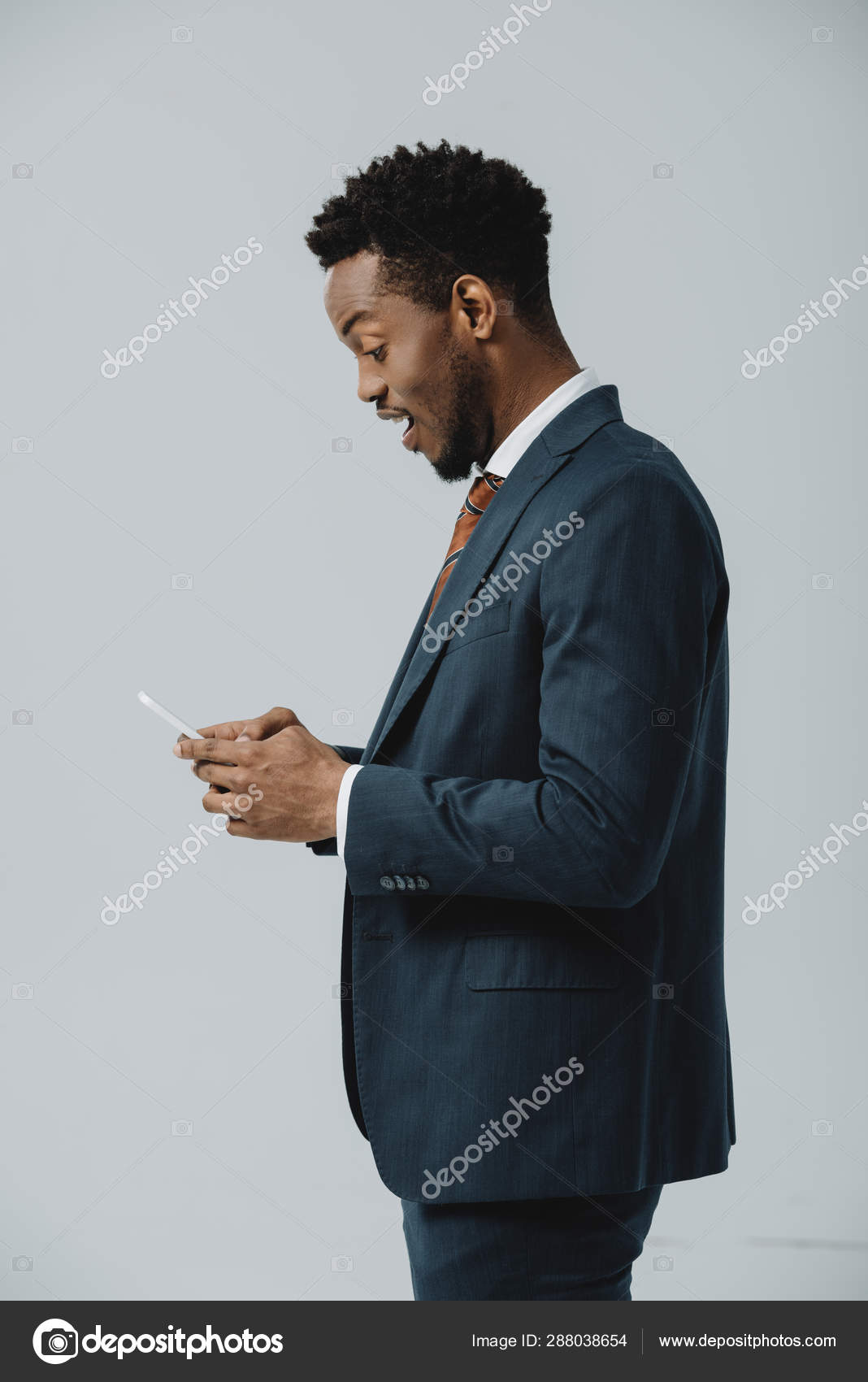 African American Man In Suit