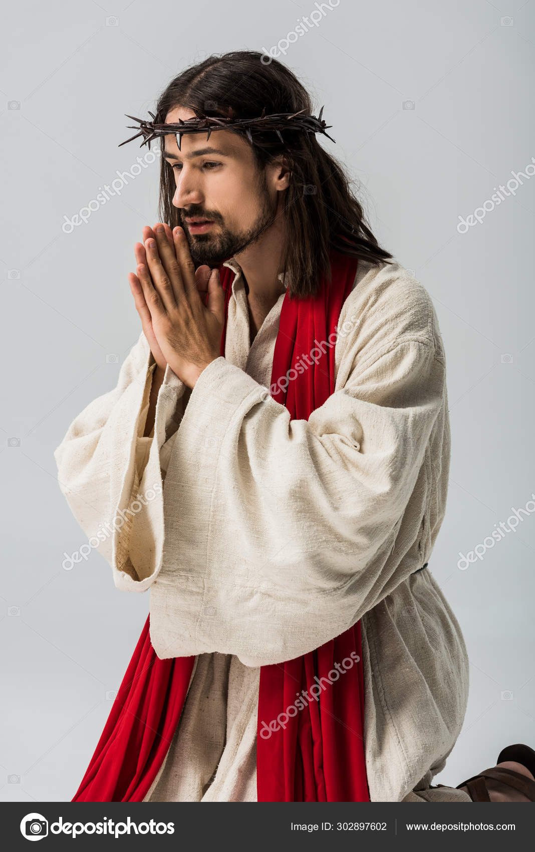 Jesus Praying Hands Images