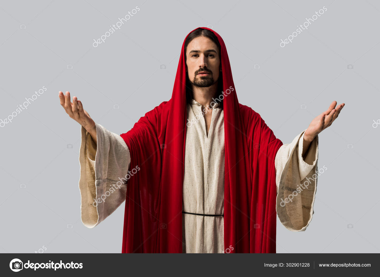Jesus With Outstretched Hands