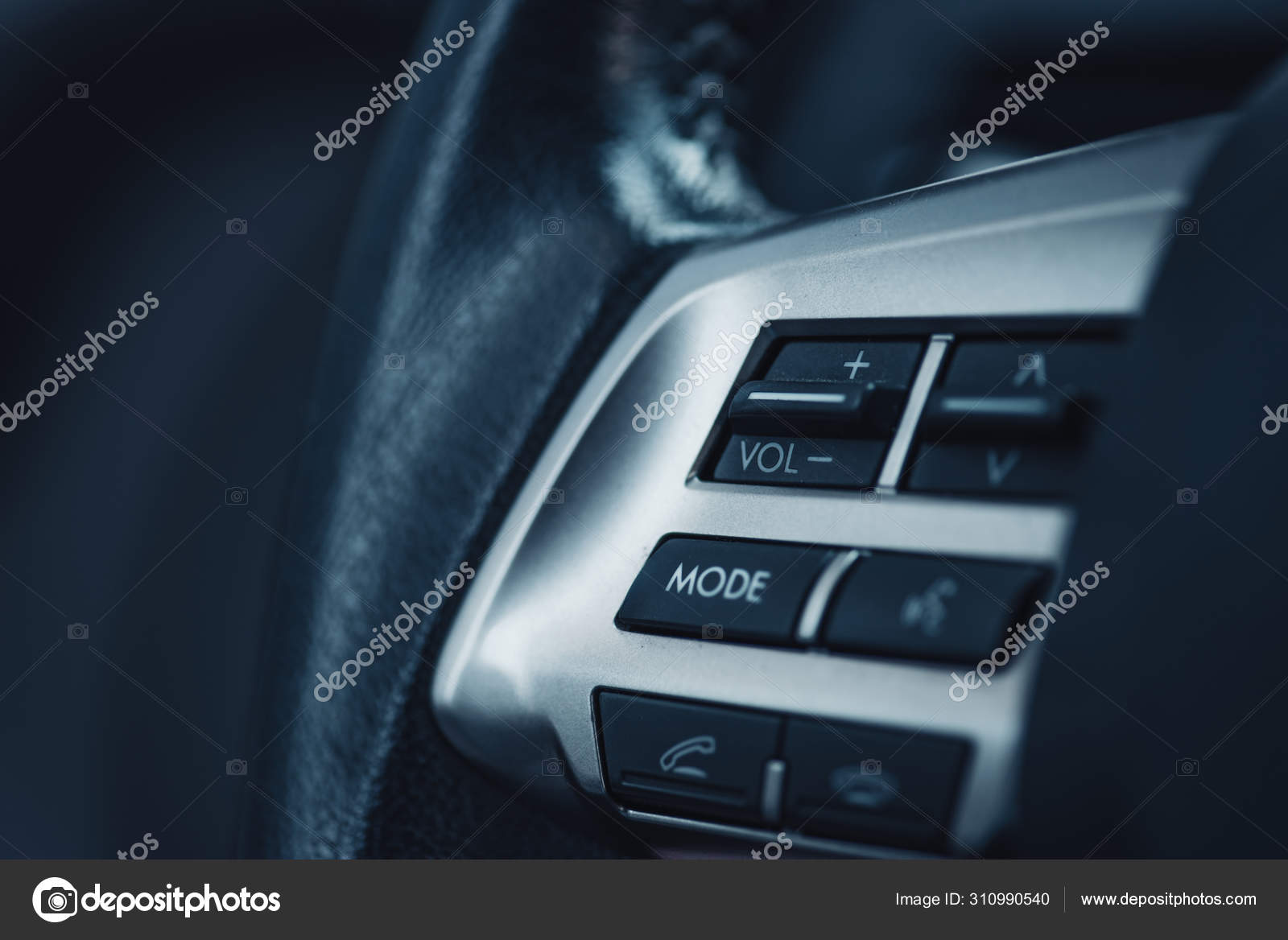Sound Volume Control Panel Car Dashboard — Stock Photo © AndrewLozovyi ...