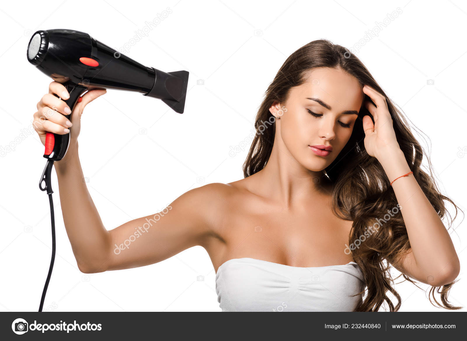 Girl Doing Hair