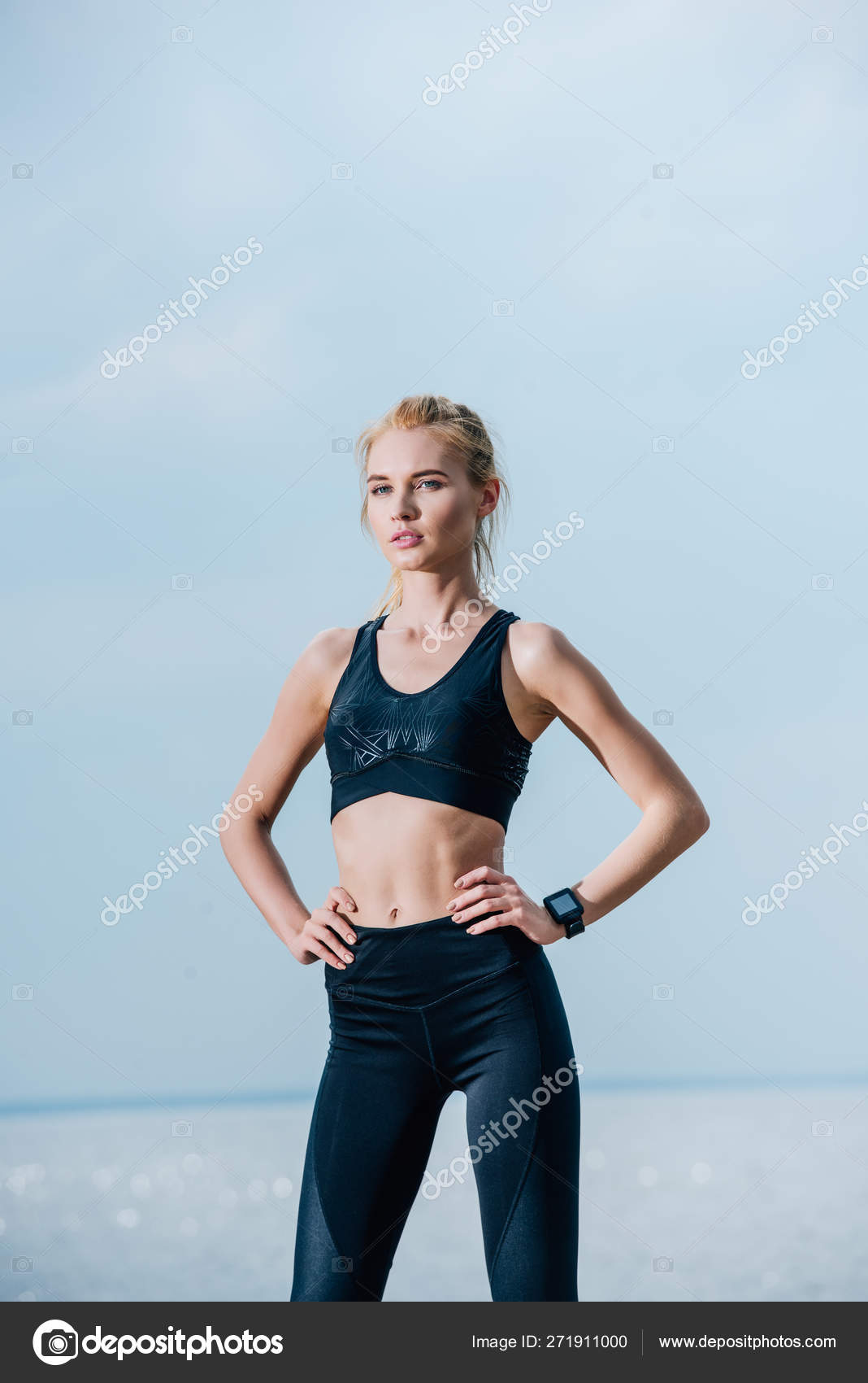 Athletic Woman Standing