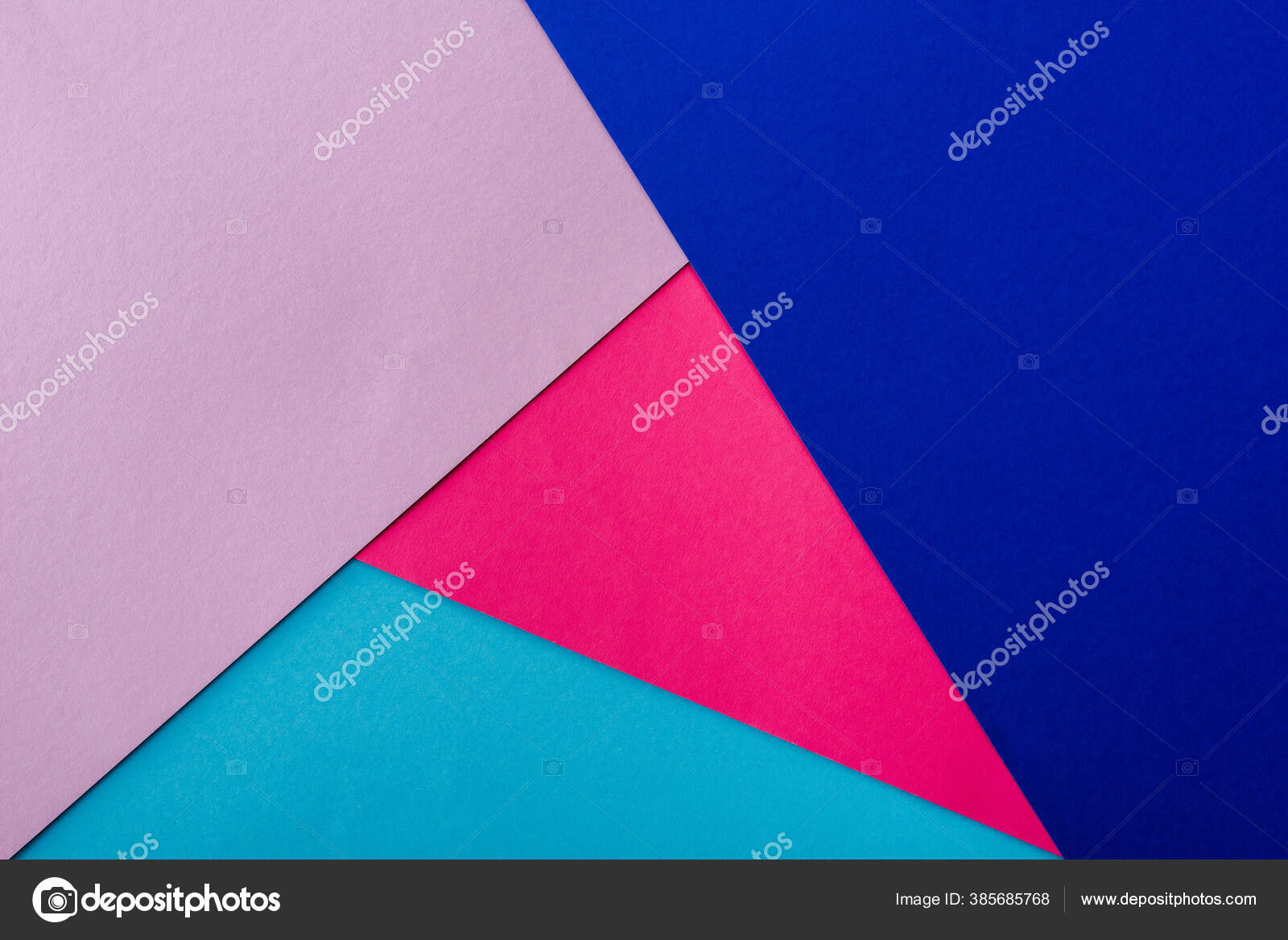 Abstract Geometric Background Pink Blue Violet Paper — Stock Photo ...
