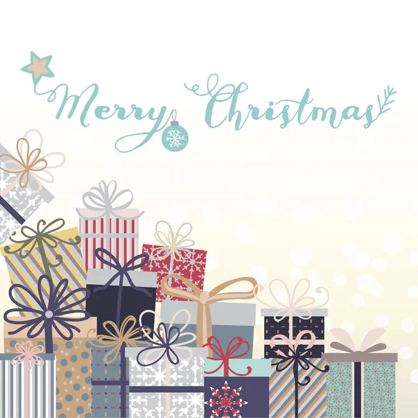 Christmas Gifts — Stock Vector © AlisaFoytik #34453139