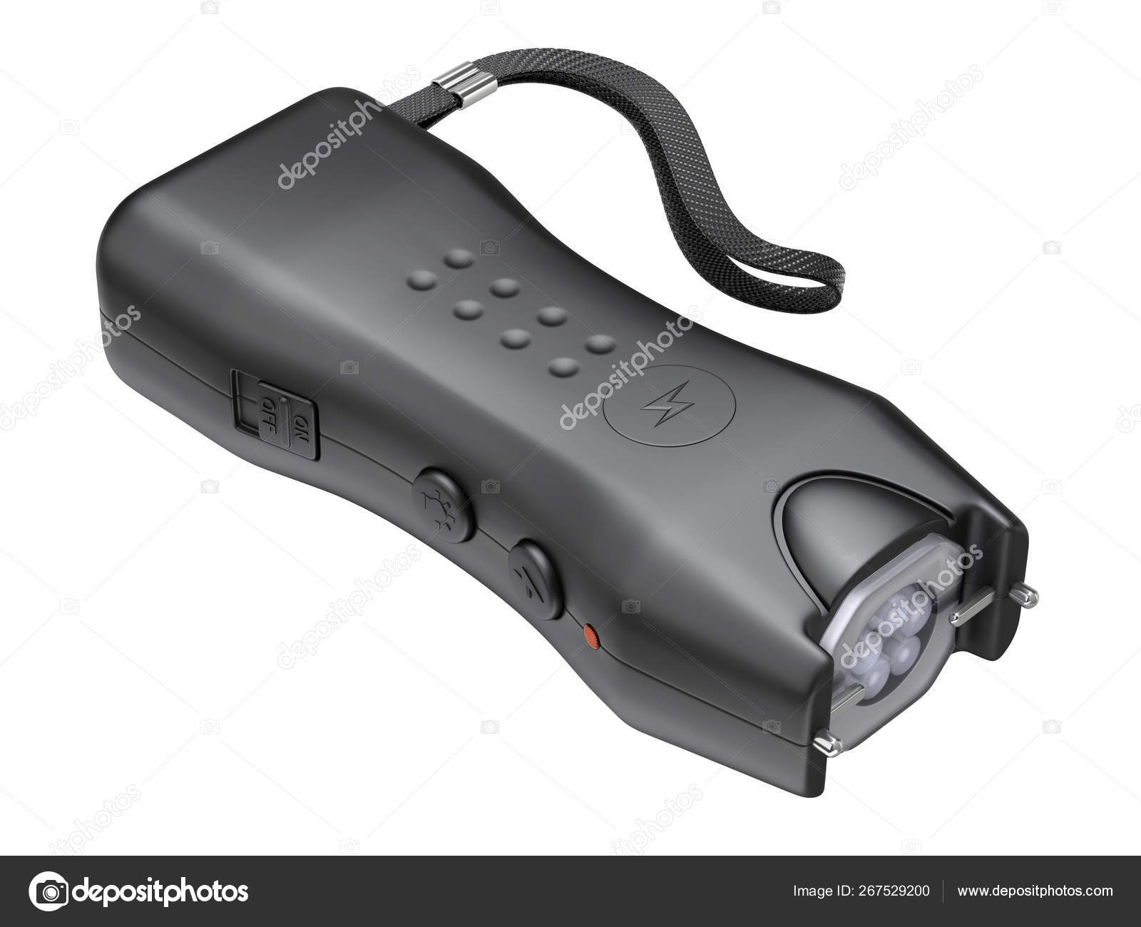 Stun Gun Isolated White Background Illustration Stock Photo by ©mipan ...