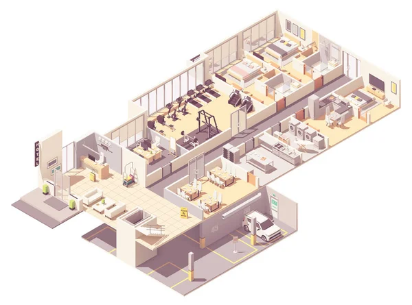 Isometric hospital interior Stock Photos, Royalty Free Isometric ...