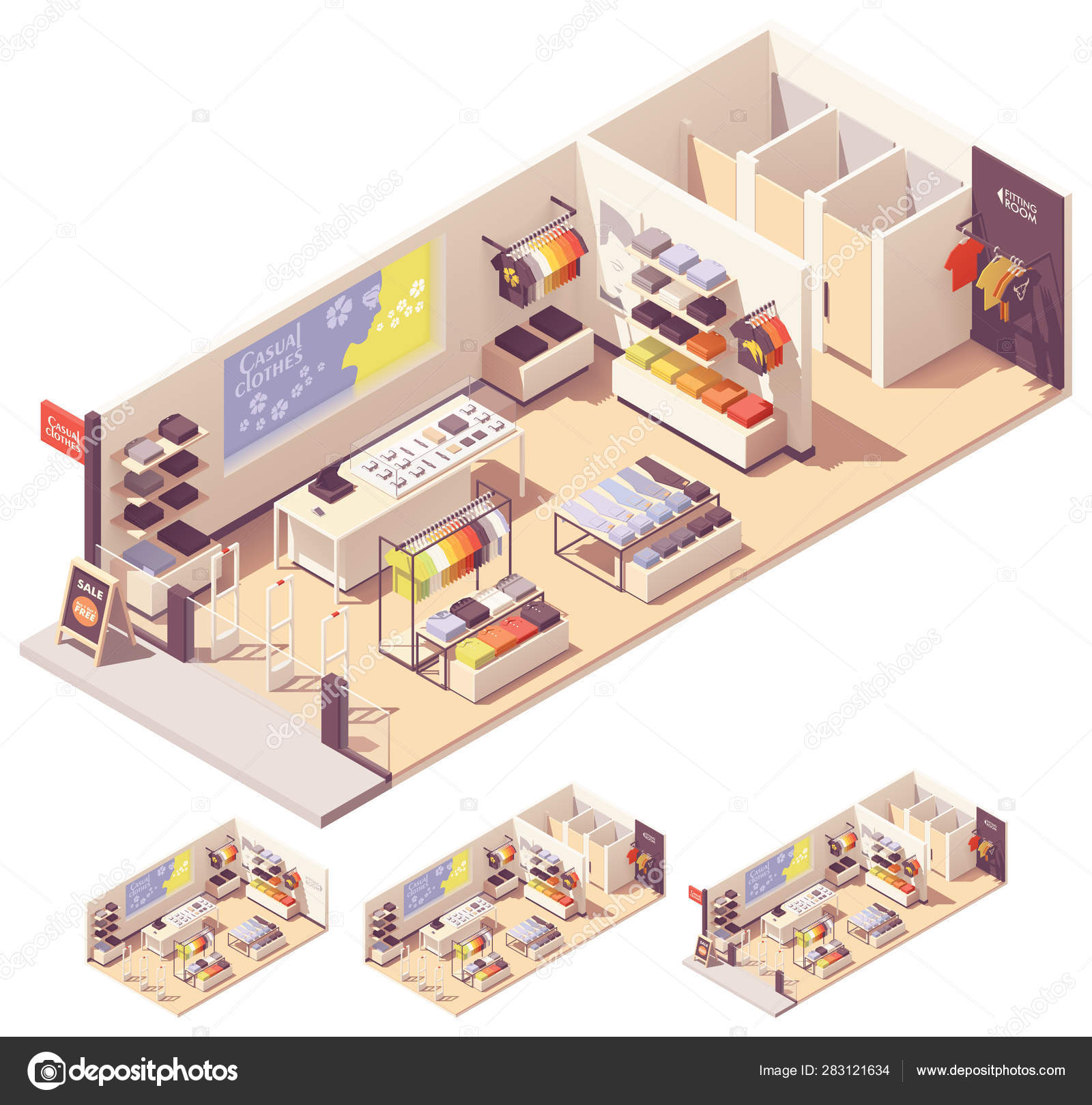 Clothing Store Floor Plan