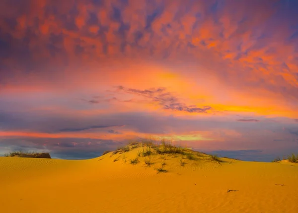 Sandy Desert Dramatic Sunset Stock Photo by ©york_76 552164376