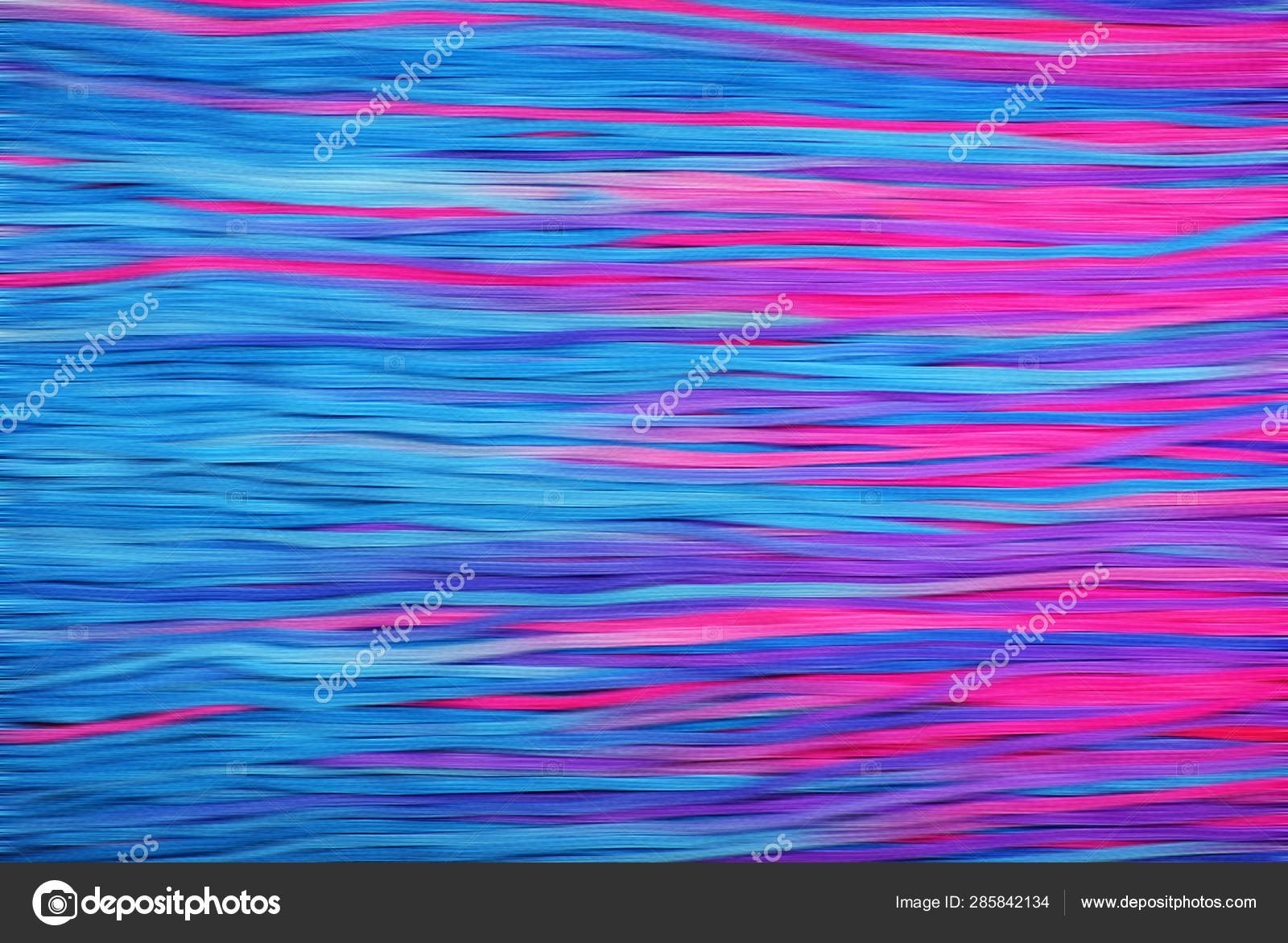 Multicolor Thread Texture Background Blue Purple Thread Close Stock ...