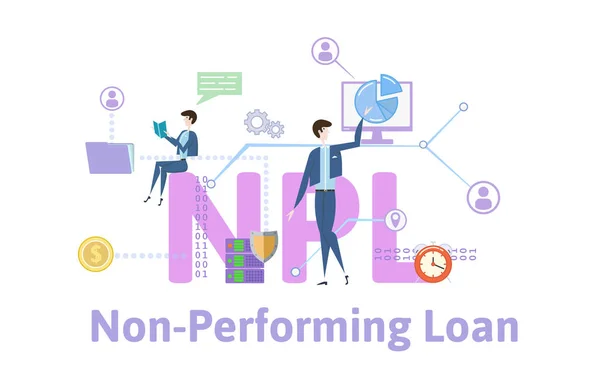 Non performing loan Vector Art Stock Images | Depositphotos