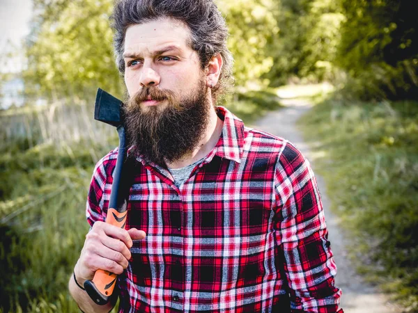 Lumberjack portrait Stock Photos, Royalty Free Lumberjack portrait ...