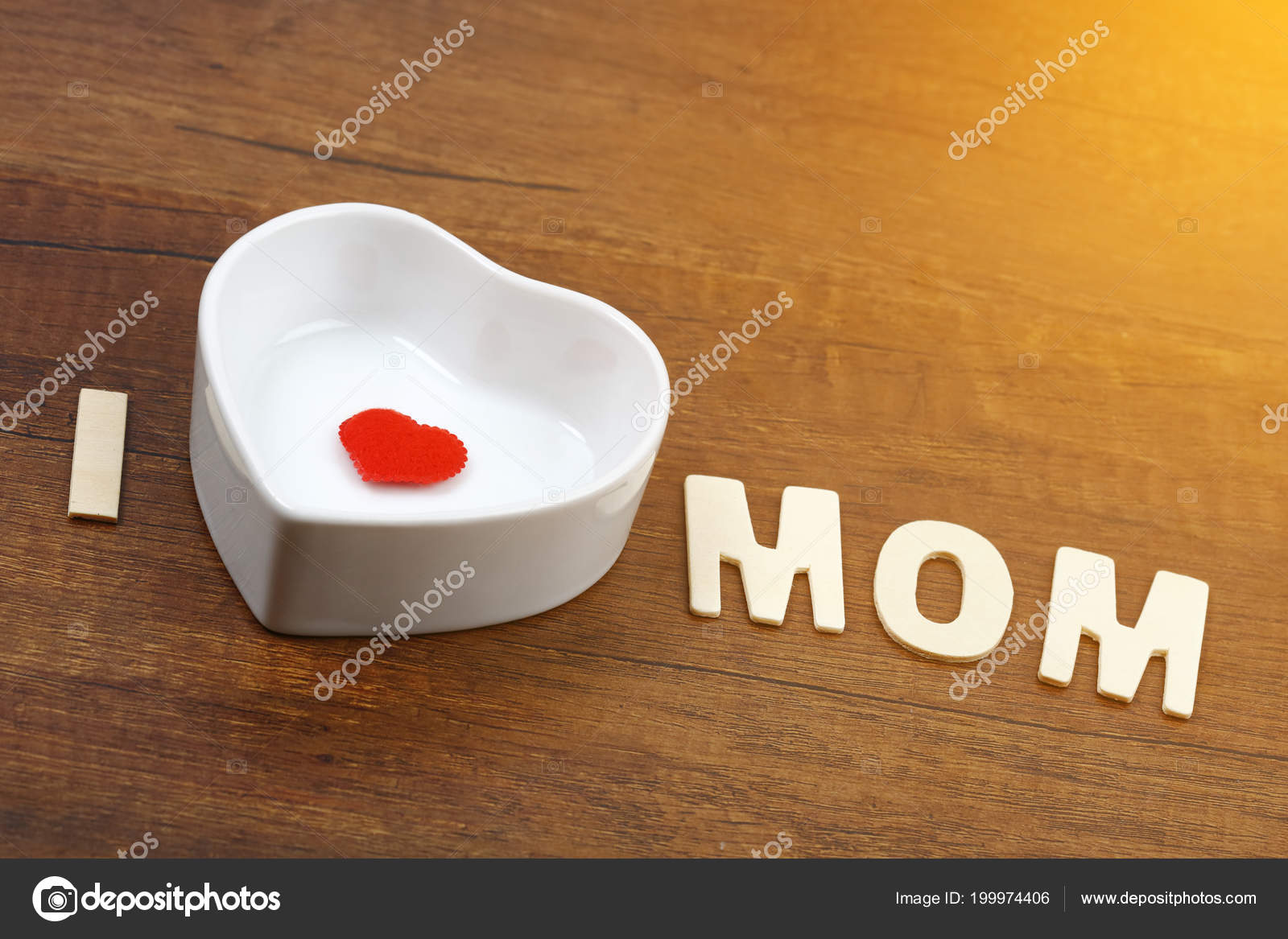 Love Mom Wording Pink Flower Old Wooden Background Mother Day — Stock ...